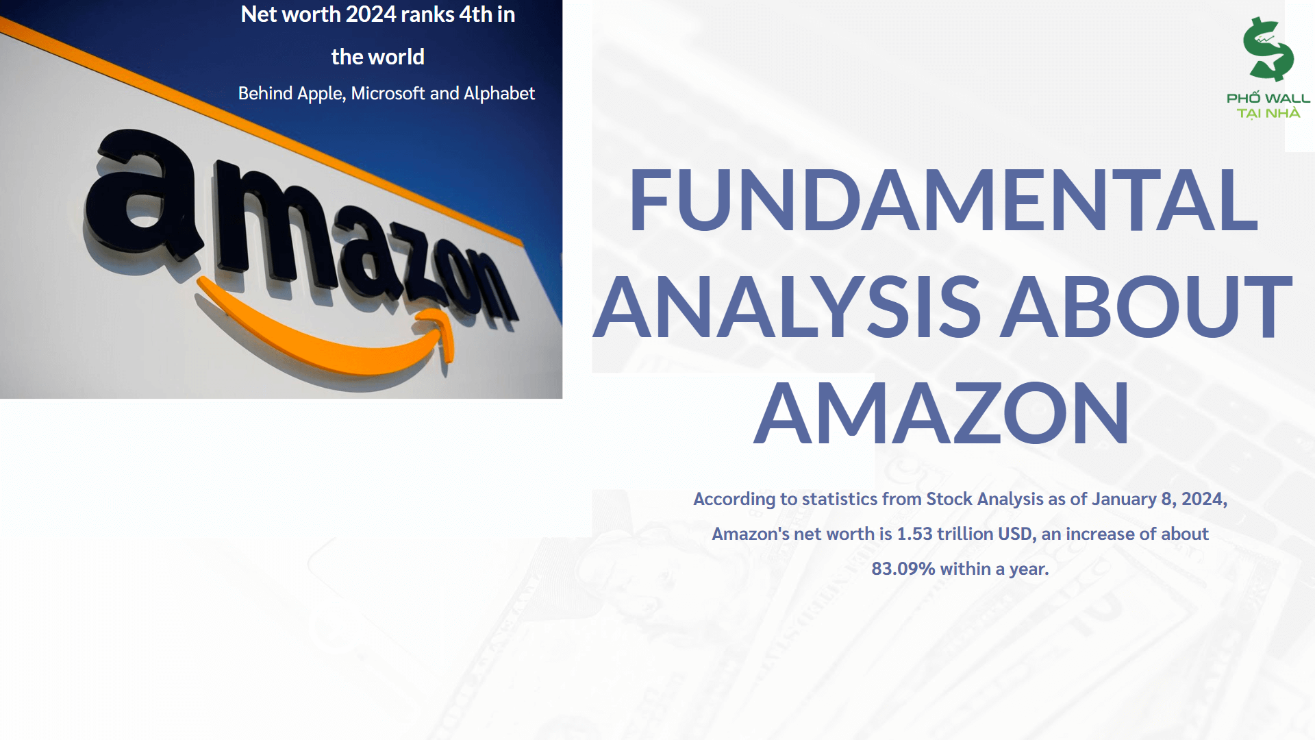 [Free Download] Fundamental Analysis About AMAZON - Phố Wall Tại Nhà
